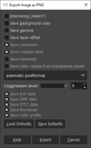What is Compression Level in GIMP (Quick Explanation)