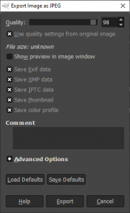 What is Compression Level in GIMP (Quick Explanation)