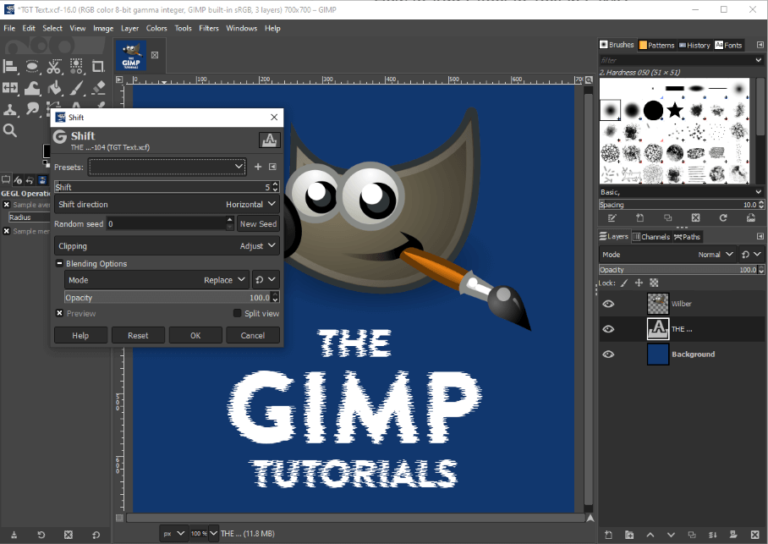How to Add Effect to Text in GIMP (Detailed Guide)