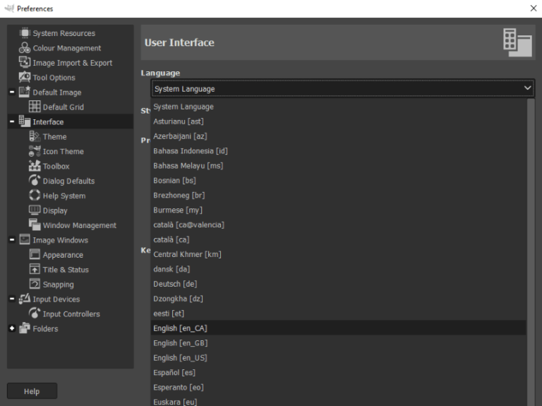 How to Change Language in GIMP (A Quick Guide)