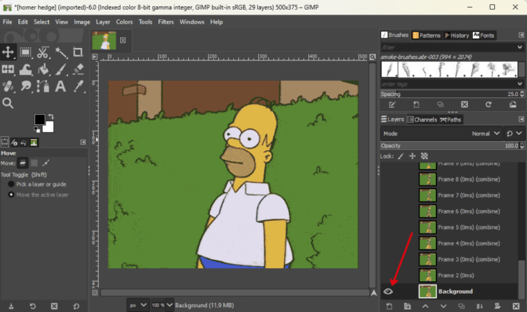 How to Split GIFs Into Frames in GIMP (3 Easy Steps)