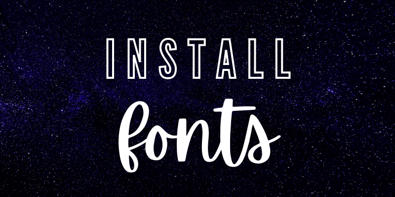 How To Add Or Install Fonts In GIMP Windows MacOS 