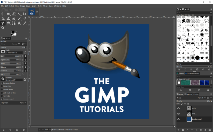 How To Add Drop Shadow In GIMP