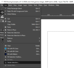 3 Quick Ways to Draw a Rectangle/Square/Box in GIMP