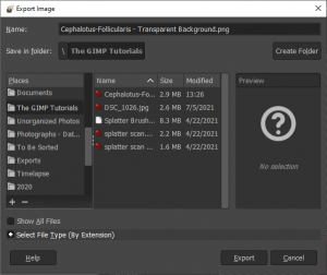 How to Erase to Transparency in GIMP (Different Methods)