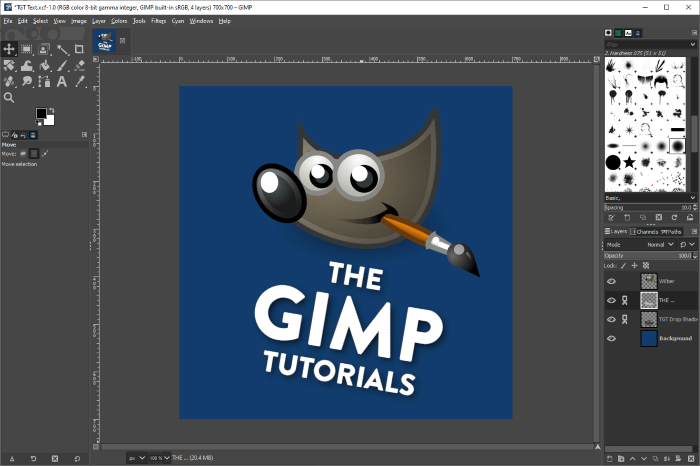 How To Rotate Text In GIMP 3 Easy Steps 