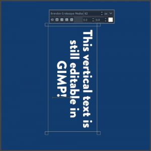 How to Rotate Text in GIMP (3 Easy Steps)